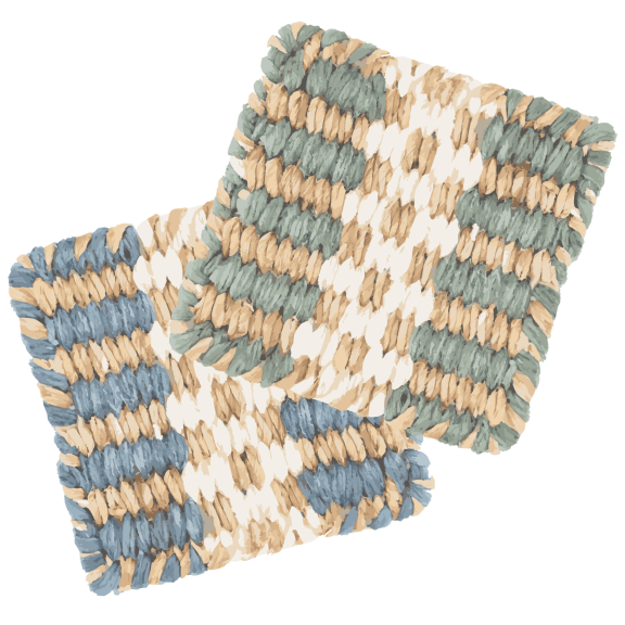 Daffodil Yellow Jute & Wool Combo Rug – Locust Lane Rugs