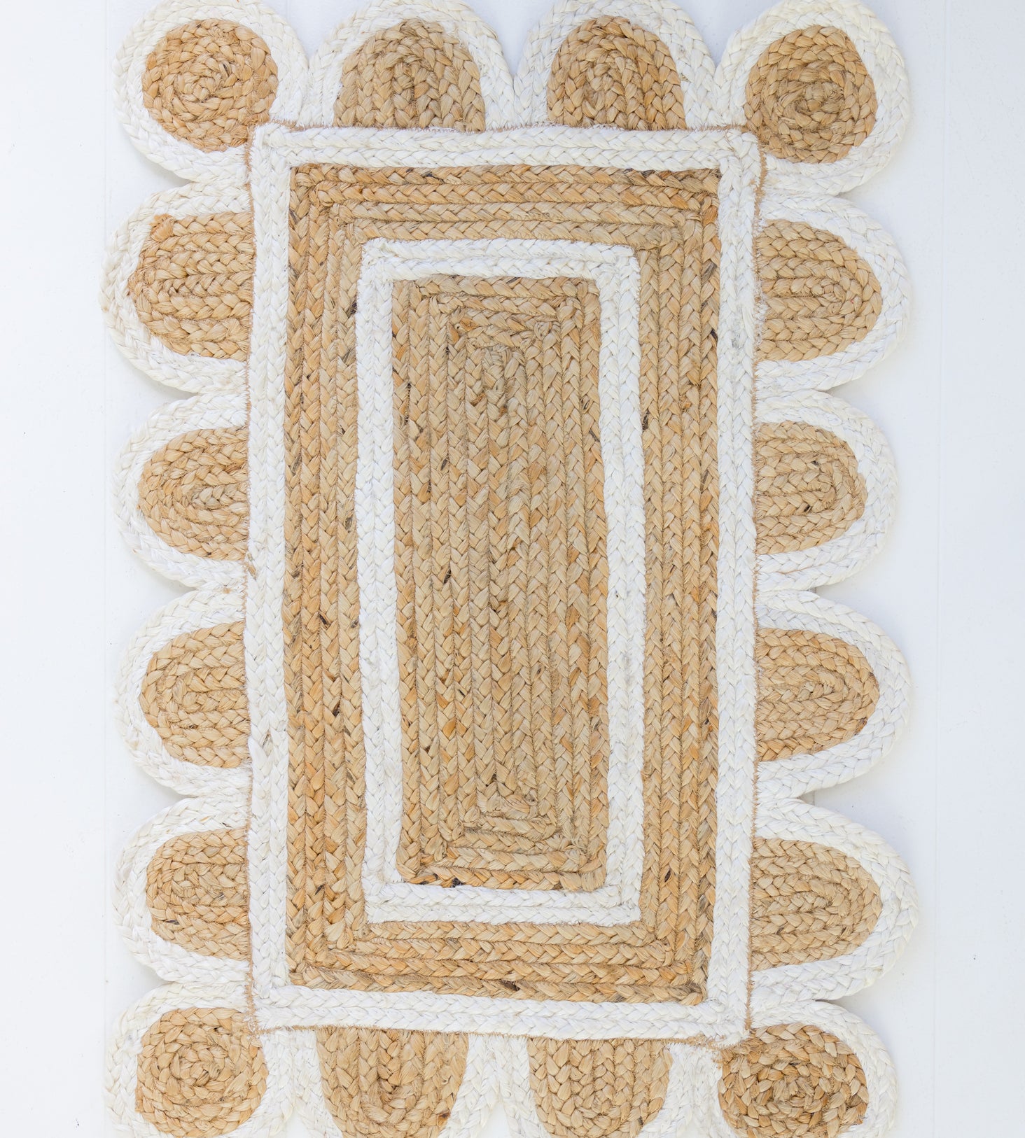 Scalloped Jute Rugs – Locust Lane Rugs