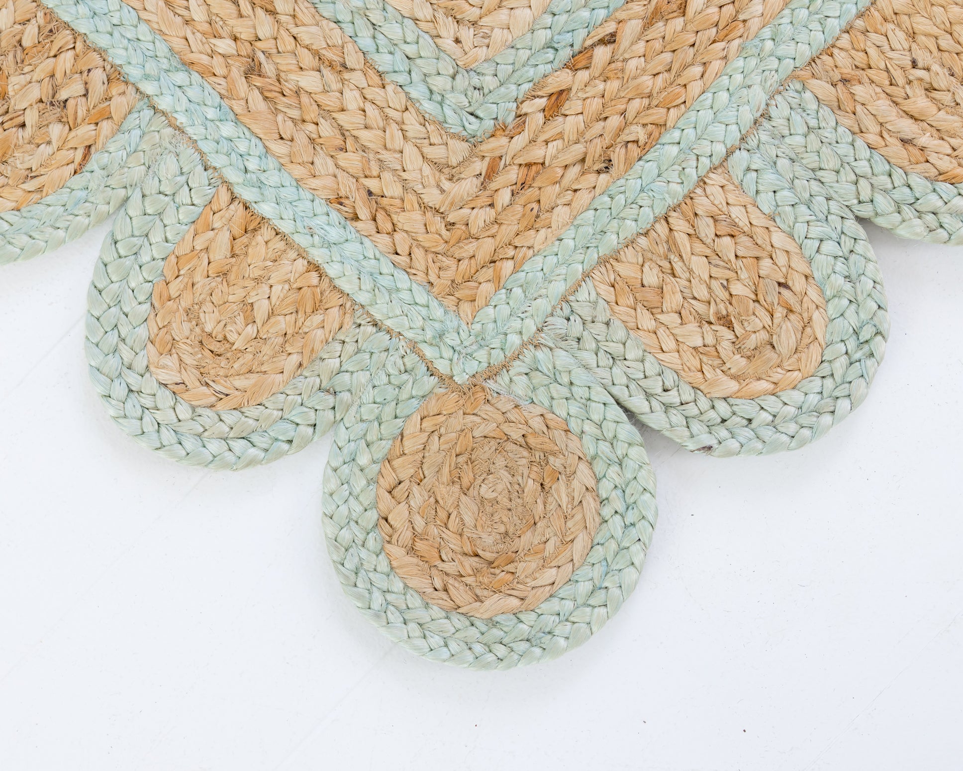 Scalloped Jute Rugs – Locust Lane Rugs