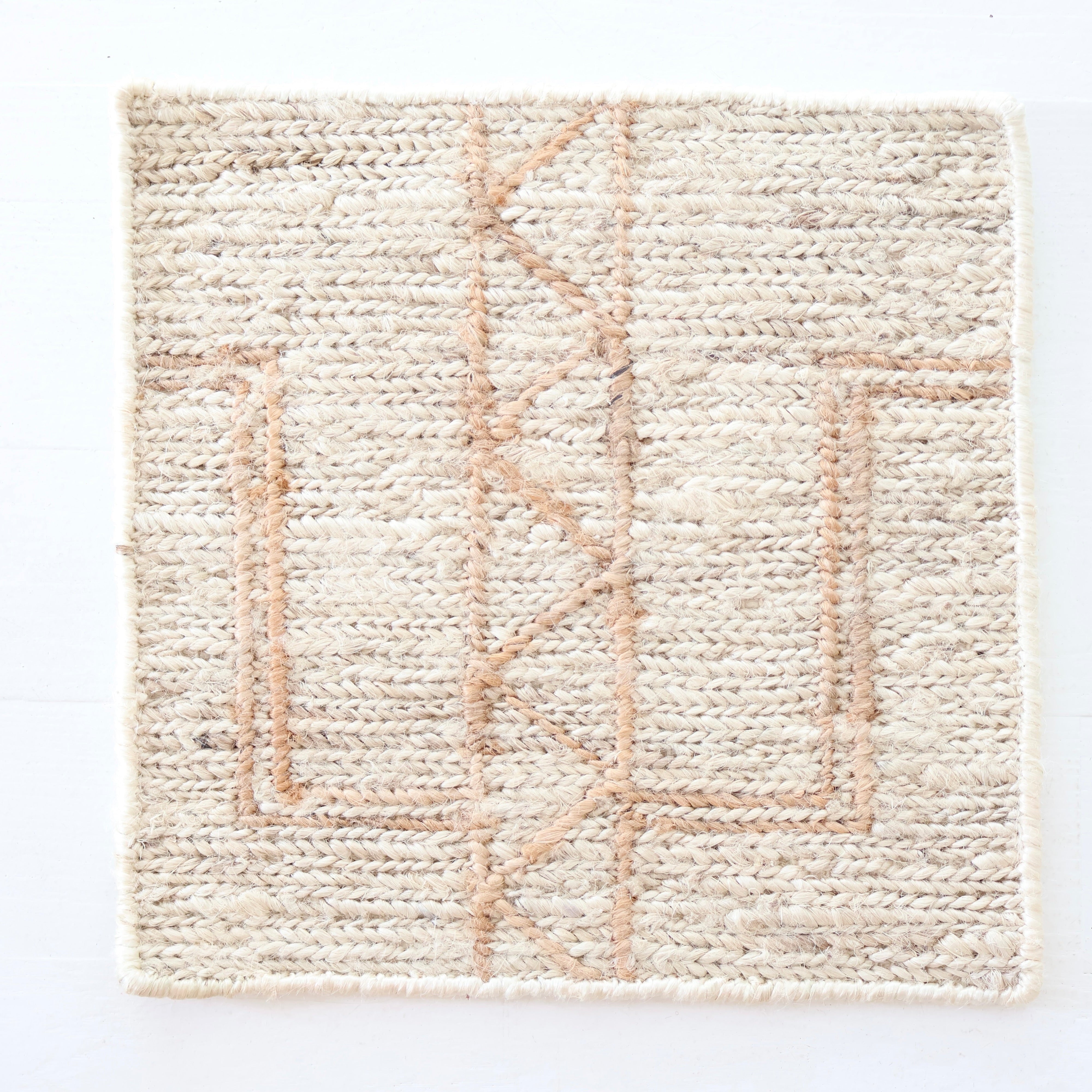 Tess Handspun Jute Rug Sample | Locust Lane Rugs